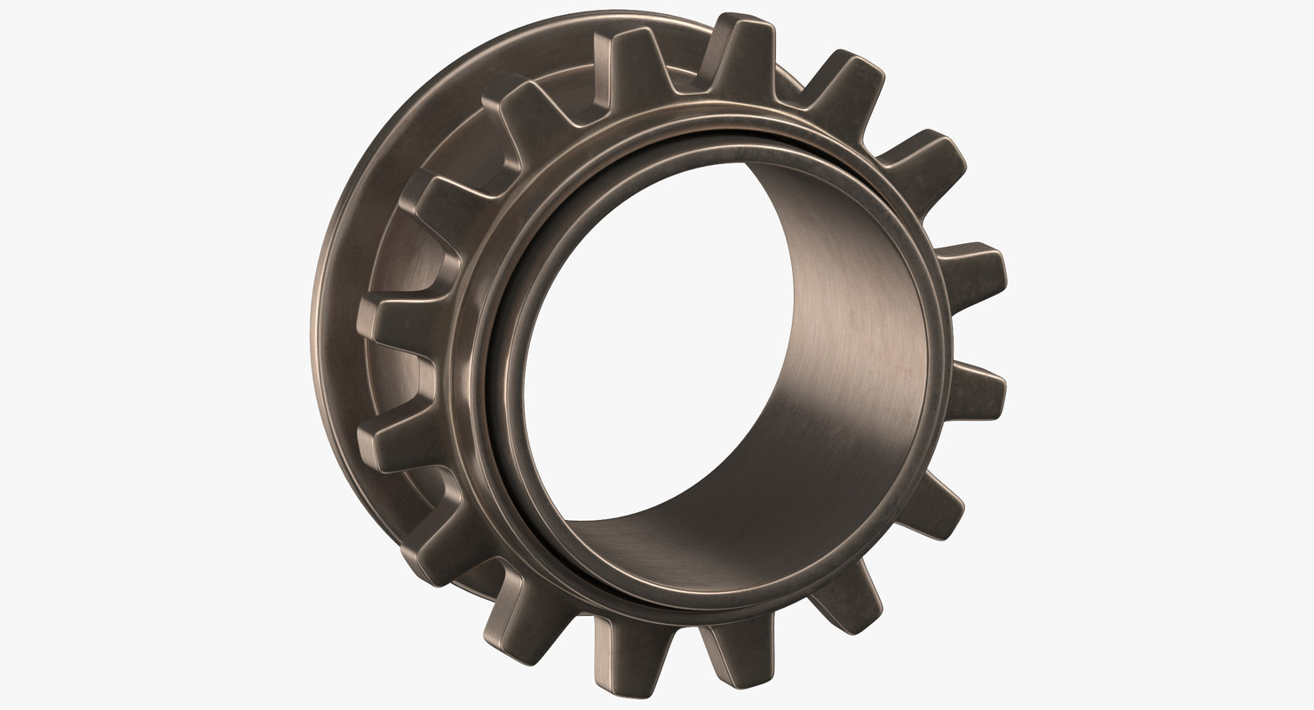 Spur gear 3D model - TurboSquid 1402712