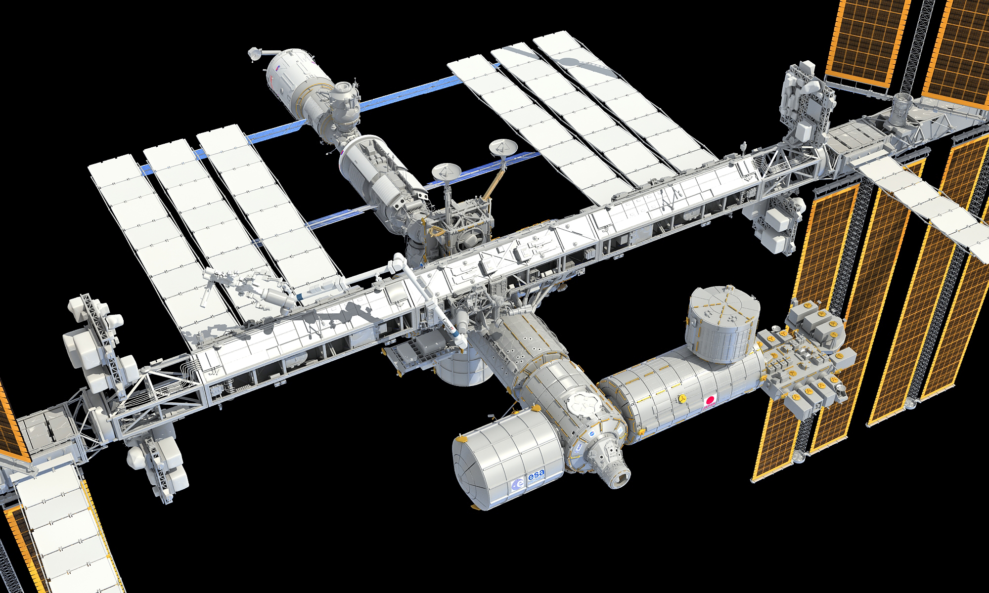 3D iss international space station model - TurboSquid 1402743