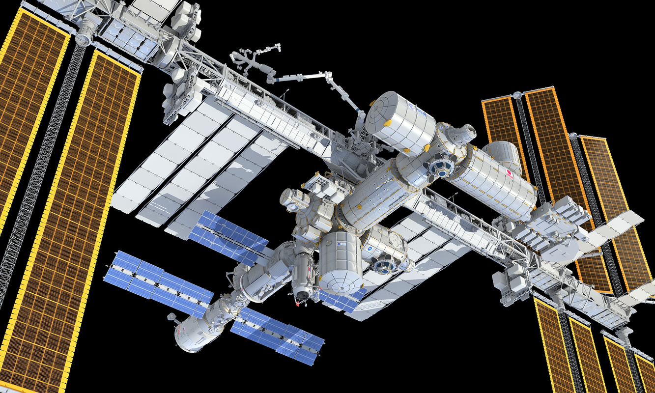 3D iss international space station model - TurboSquid 1402743