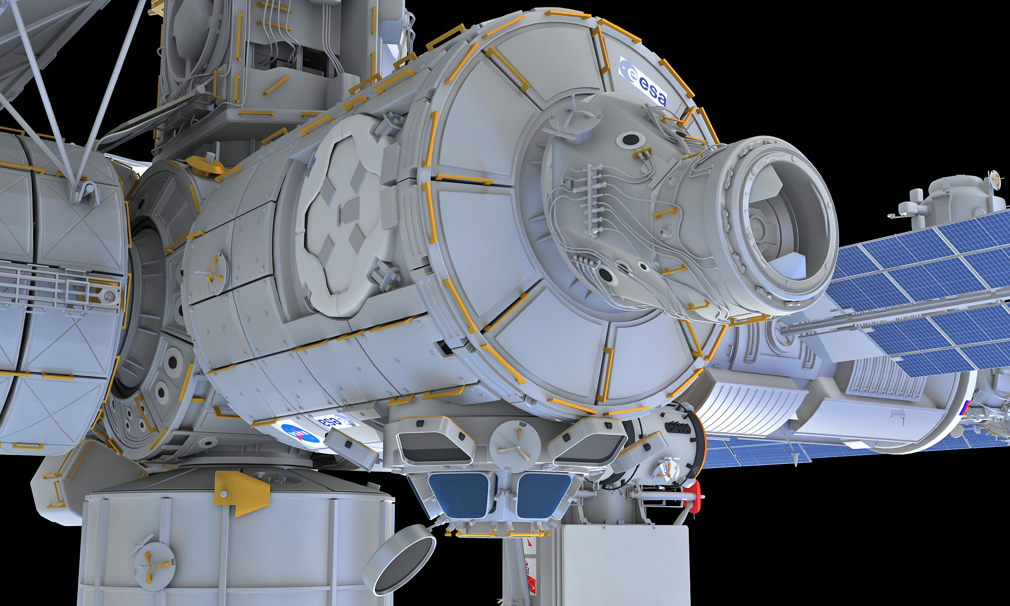 ISS Internationale Raumstation 3D-Modell - TurboSquid 1402743