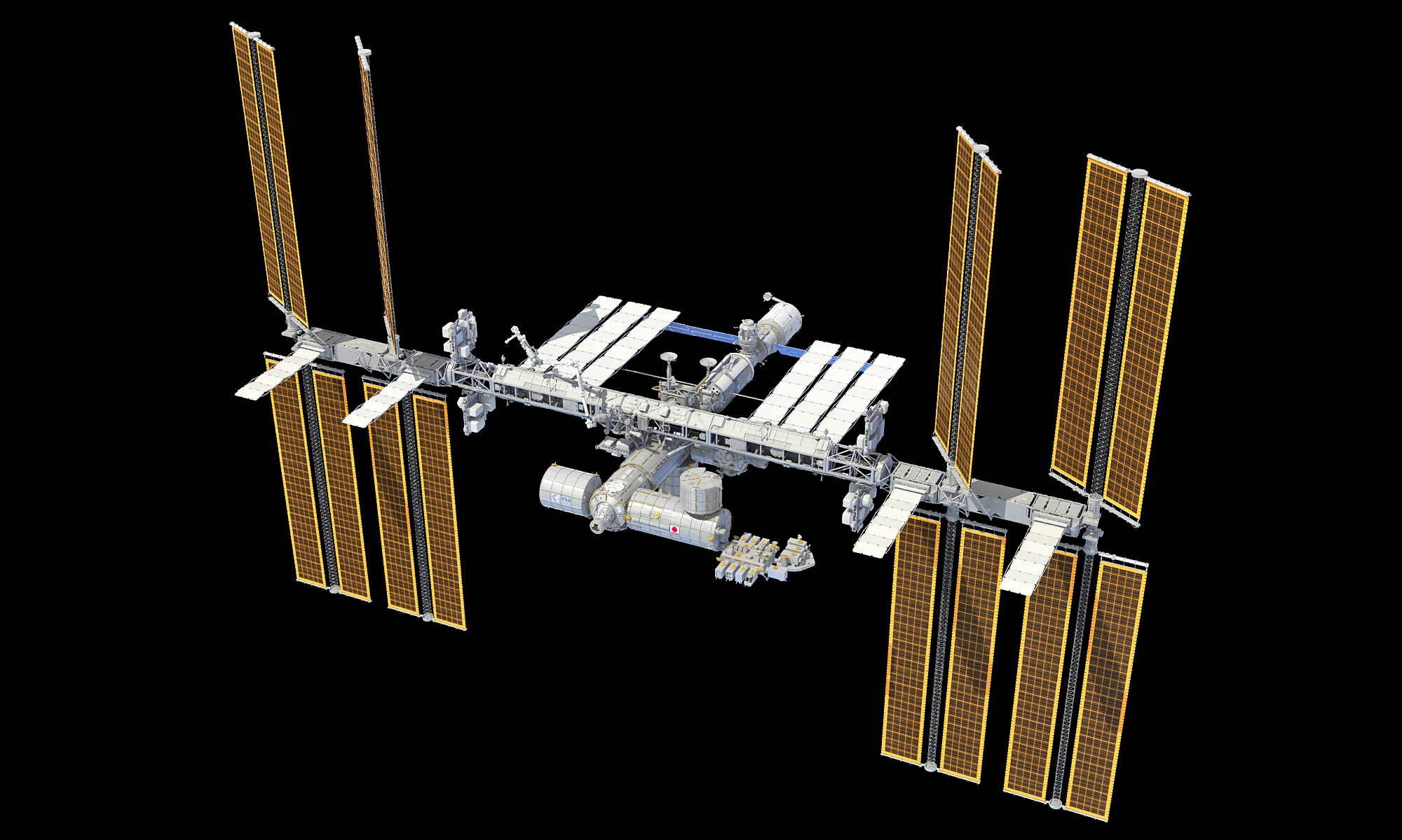 3D iss international space station model - TurboSquid 1402743