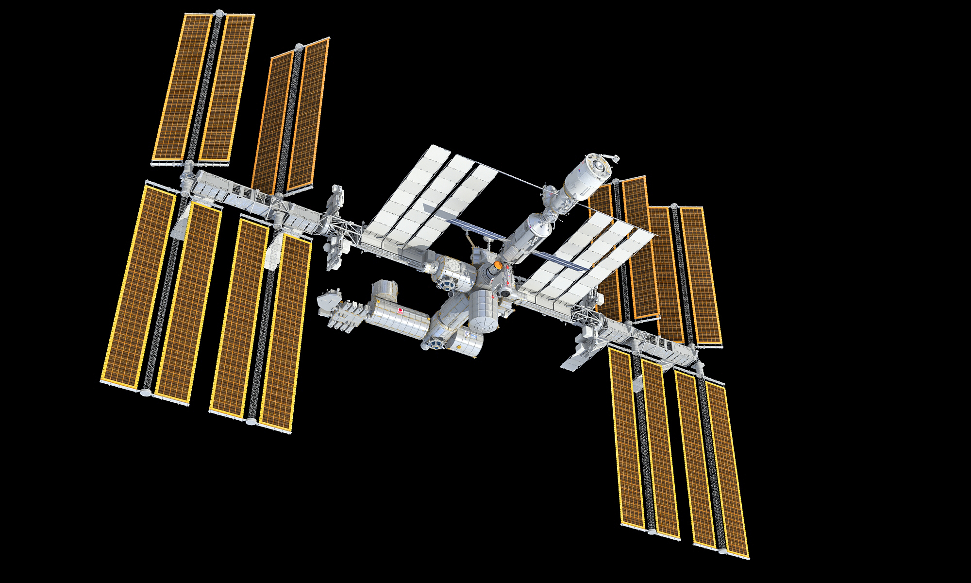 ISS Internationale Raumstation 3D-Modell - TurboSquid 1402743