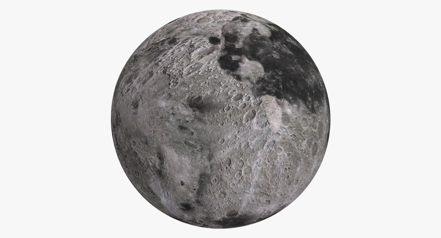 A lua 8k Modelo 3D - TurboSquid 1402740