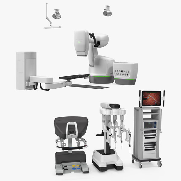 da vinci surgical robot 3d obj