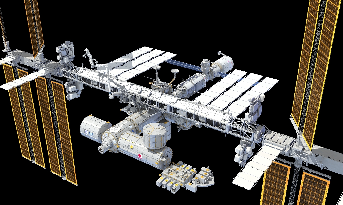 3D iss international space station model - TurboSquid 1402743