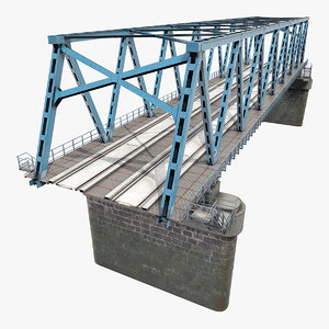Railway Bridge 3D Models for Download | TurboSquid