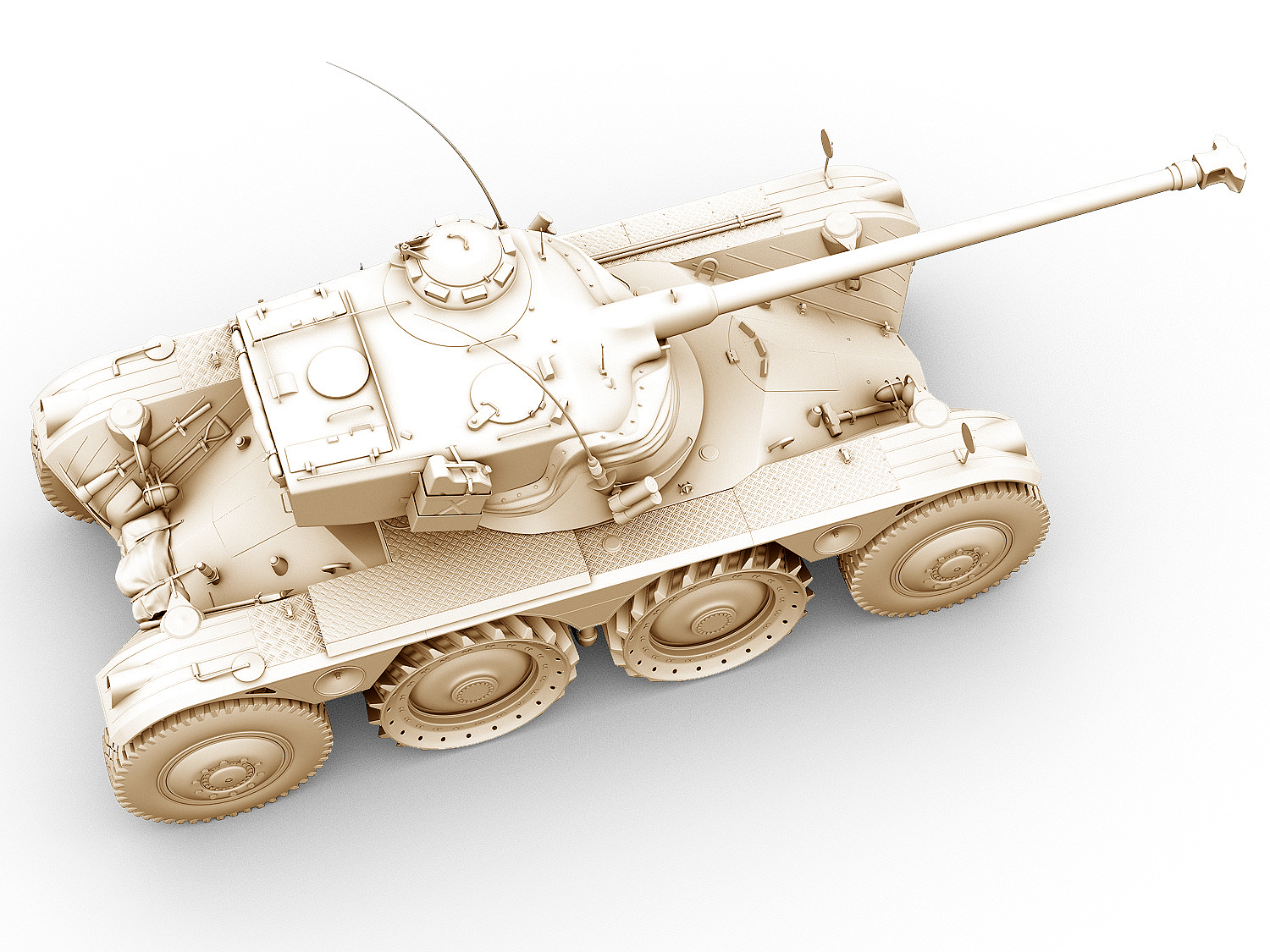 3D ebr panhard tank vehicles - TurboSquid 1403623