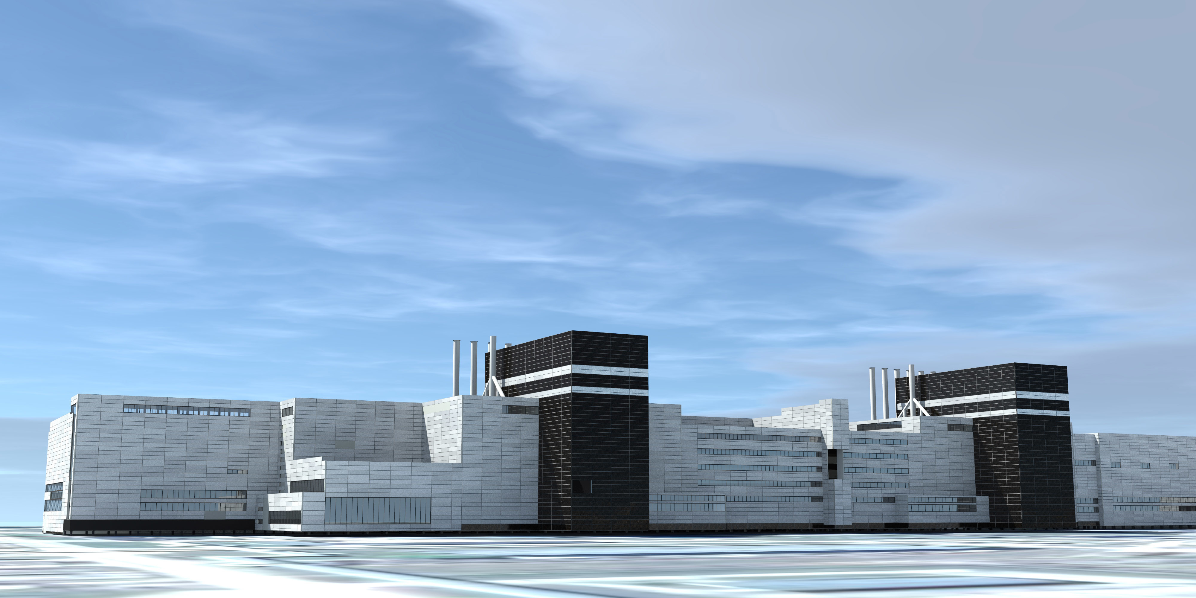 Free 3D model rbmk-1000 nuclear power plant - TurboSquid 1364109