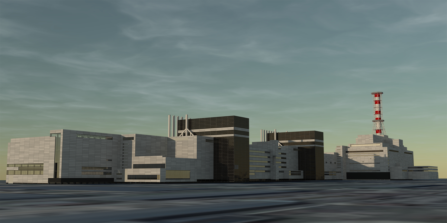 Free 3D model rbmk-1000 nuclear power plant - TurboSquid 1364109