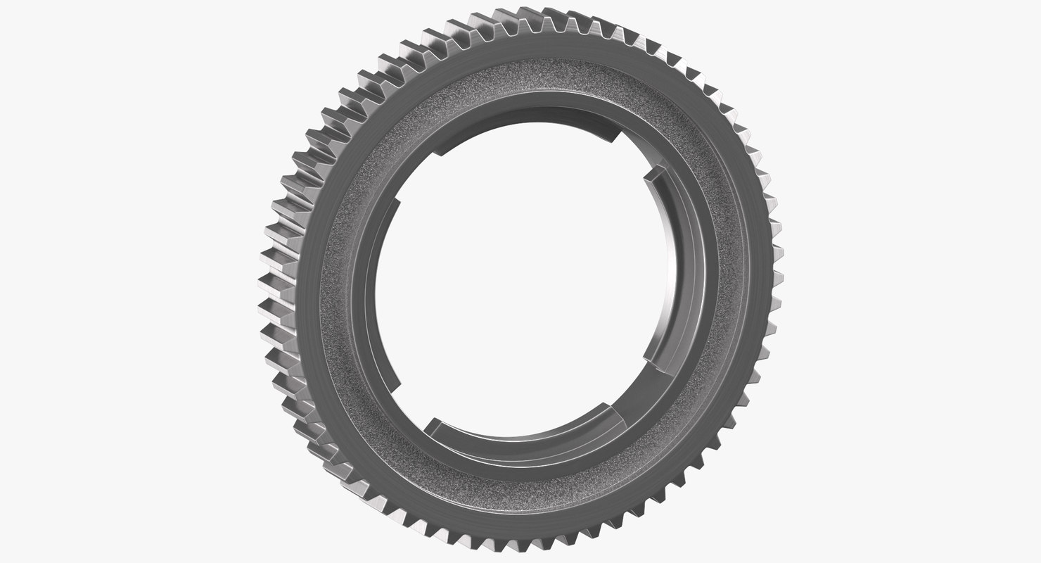 Spur ring gear 02 3D model - TurboSquid 1402906