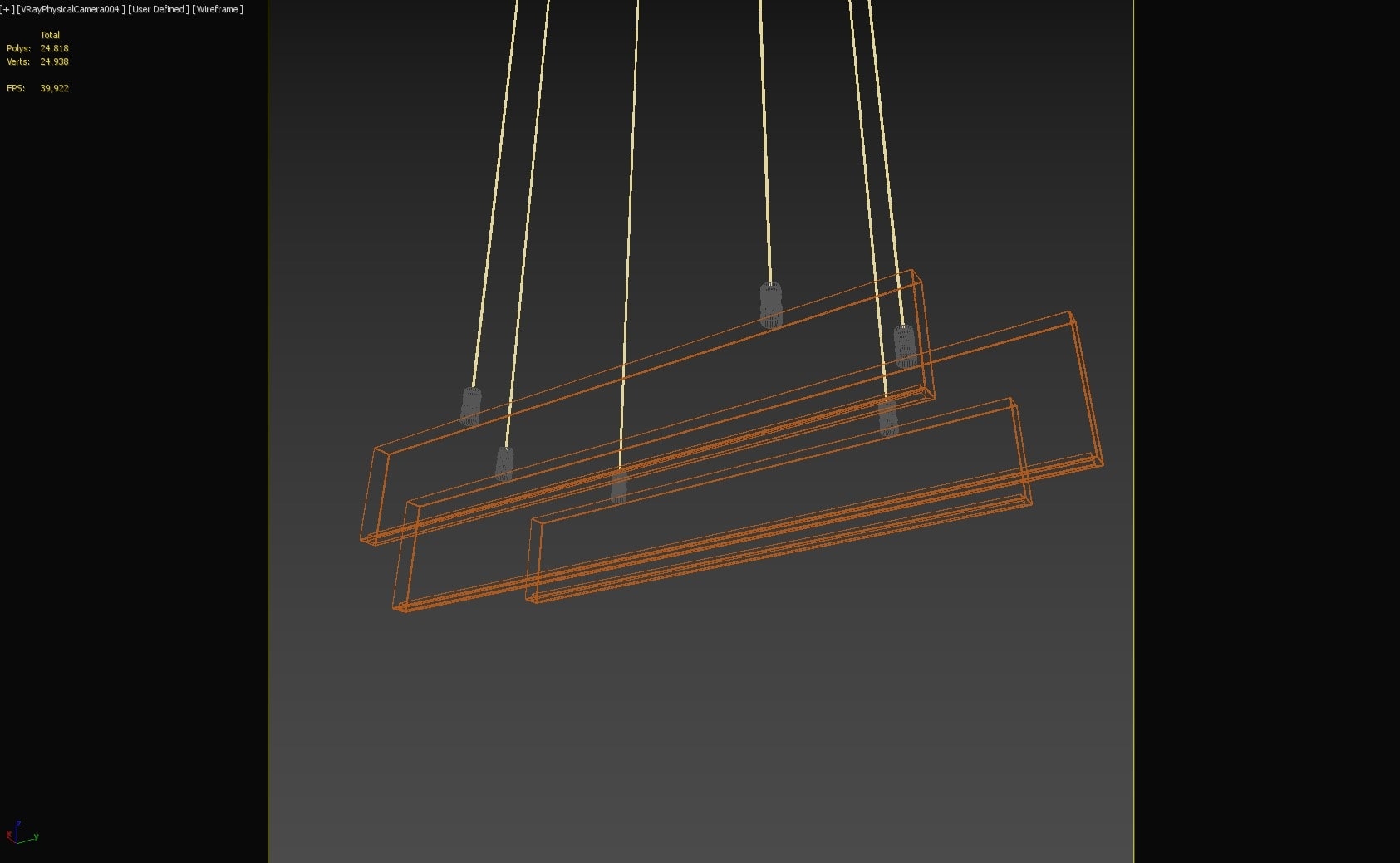 3D model led wood lamp - TurboSquid 1403022