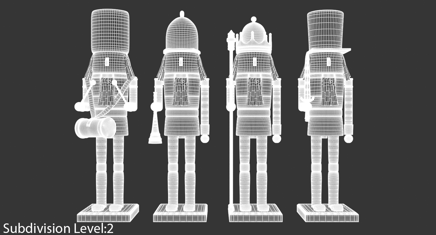 Nutcracker nut cracker 3D - TurboSquid 1403331