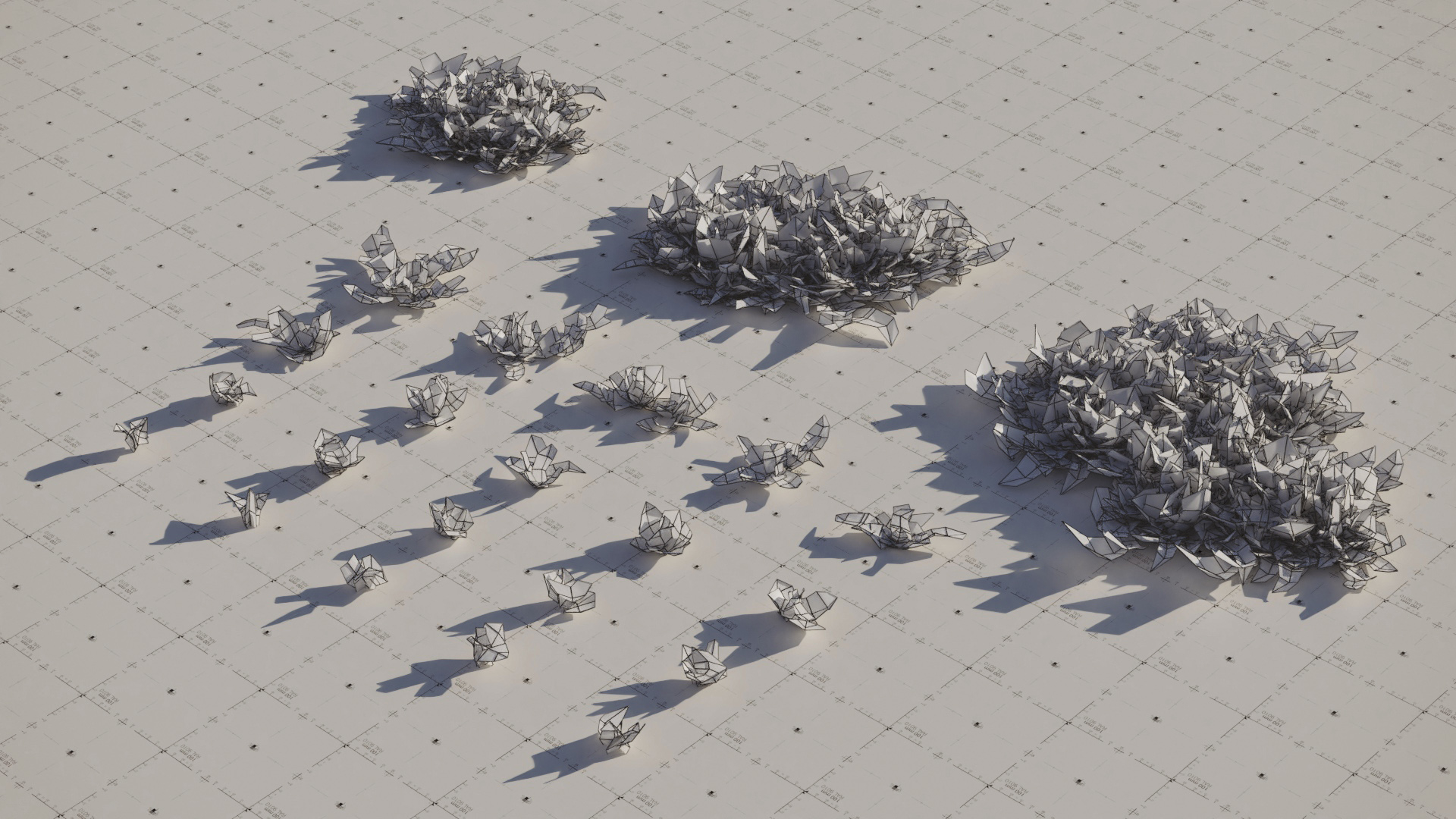 3D model moss 7 species stones - TurboSquid 1403092
