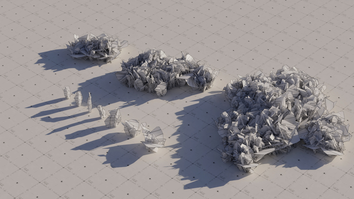3D model moss 7 species stones - TurboSquid 1403092