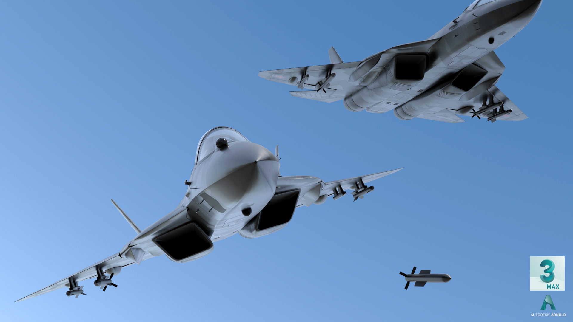 3D sukhoi - pbr su57 - TurboSquid 1403080