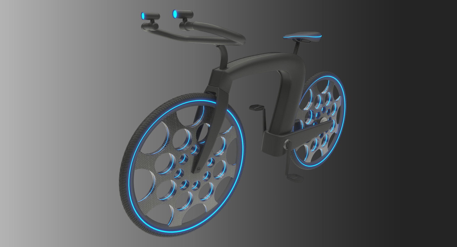 3D futuristic cycle - TurboSquid 1403210