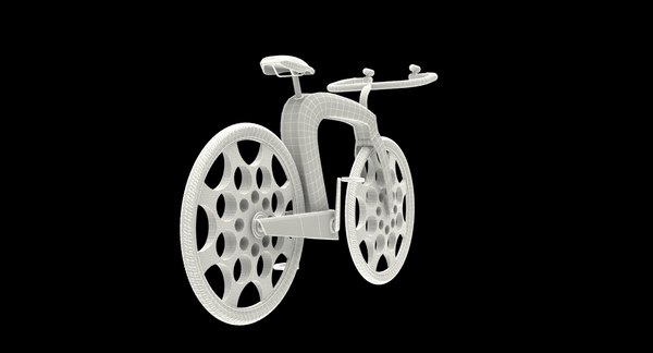 3D futuristic cycle - TurboSquid 1403210