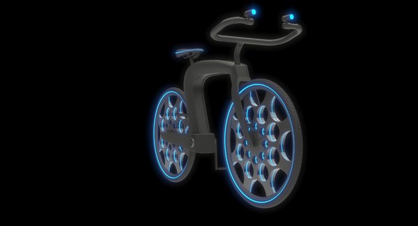 3D futuristic cycle - TurboSquid 1403210