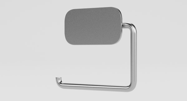 3D toilet paper holder 1 - TurboSquid 1403206