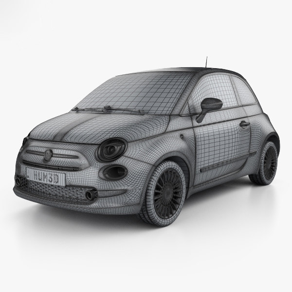 3D model fiat 500 2015 - TurboSquid 1403263