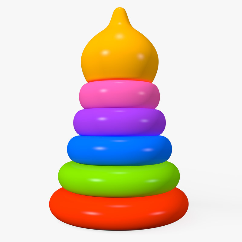 3D toy tower model - TurboSquid 1403320