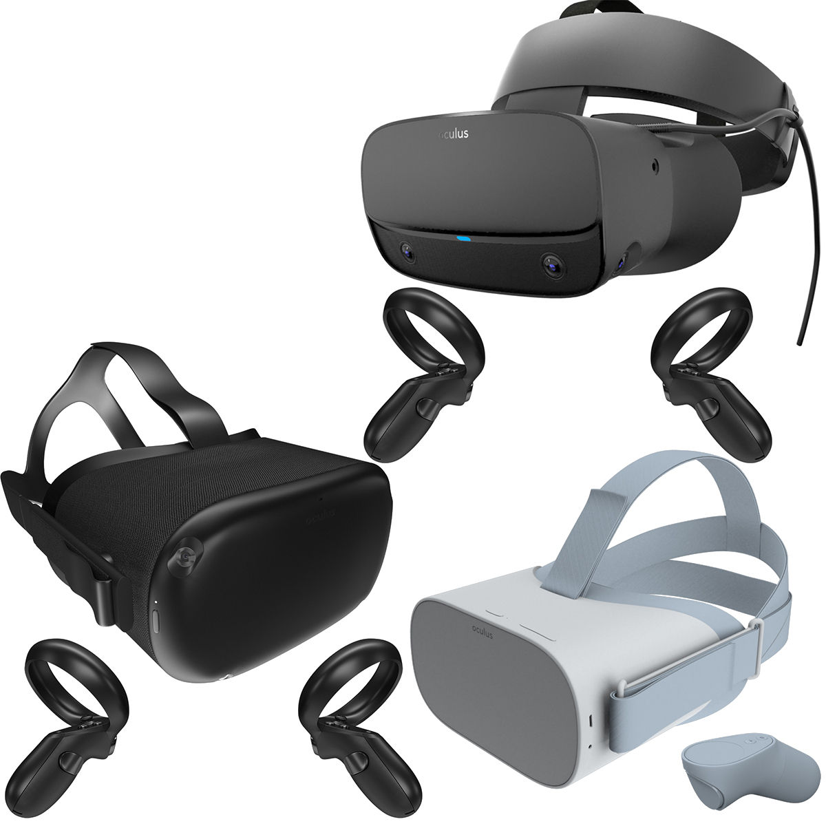 Coleção Oculus VR Headset 2019 Modelo 3D - TurboSquid 1403332