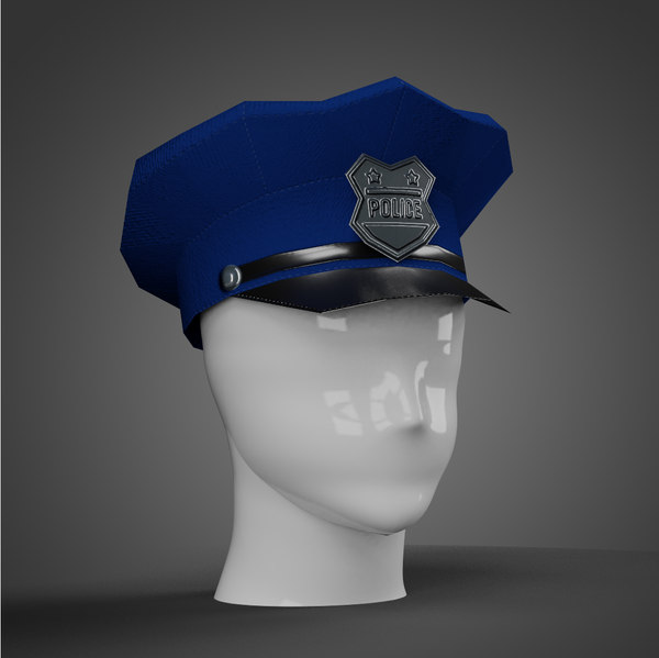 Police Hat 3D Models for Download | TurboSquid