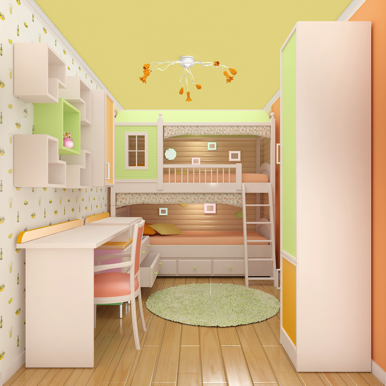 3D children room model - TurboSquid 1403490