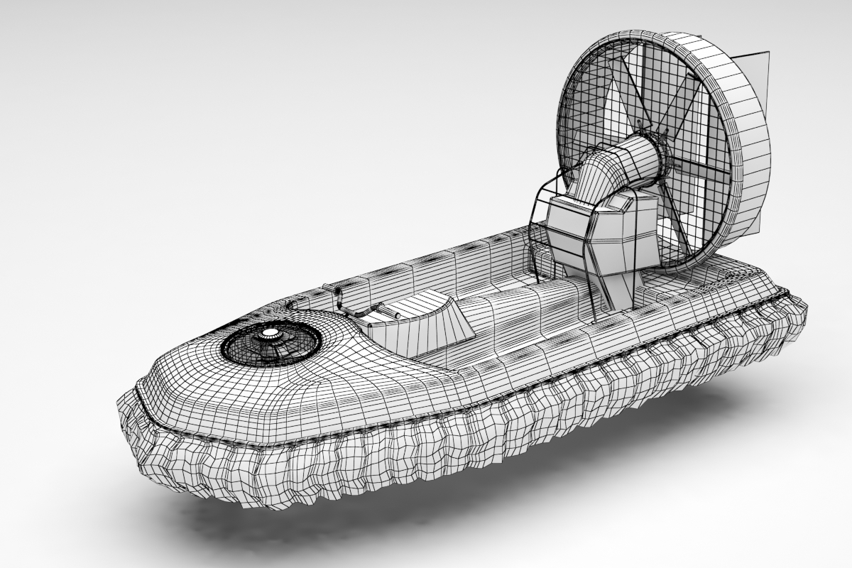 Hovercraft 3D model - TurboSquid 1403504