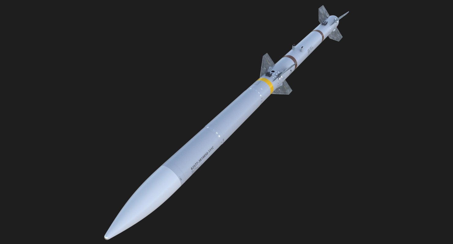 Aim-120c amraam 3D model - TurboSquid 1403983
