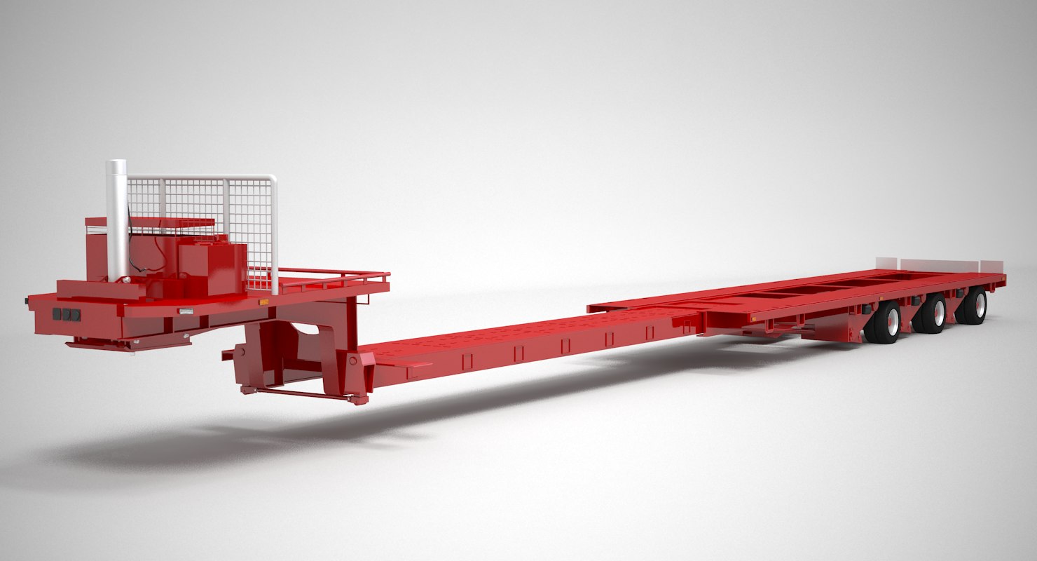 3D model house moving trailer - TurboSquid 1403656