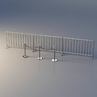 Velvet Rope 3D Models for Download | TurboSquid