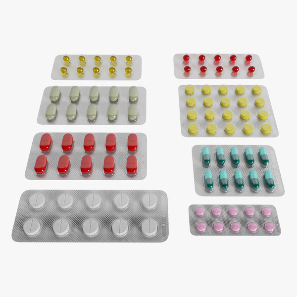 Pill 3D Models for Download | TurboSquid