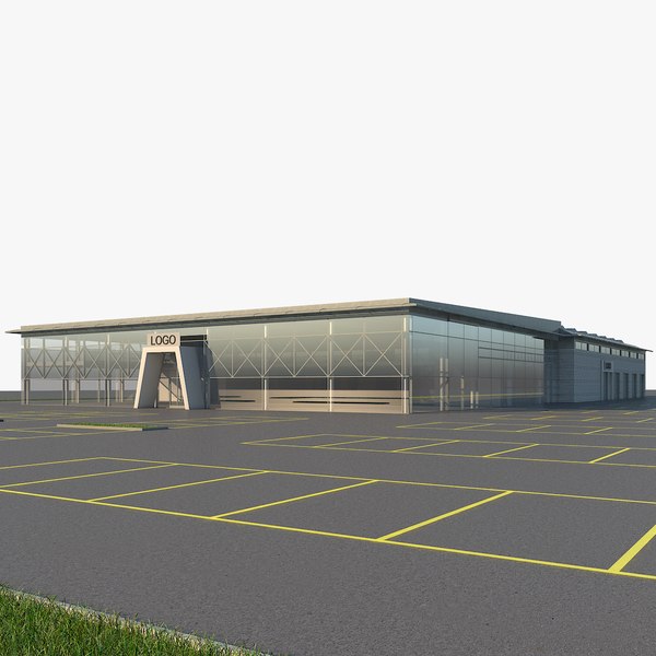 Car Dealership 3D Models for Download | TurboSquid