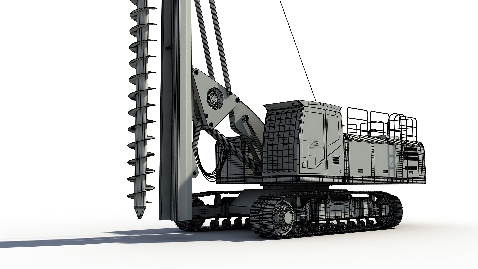 modèle 3D de Foreuse en spirale - TurboSquid 1403847