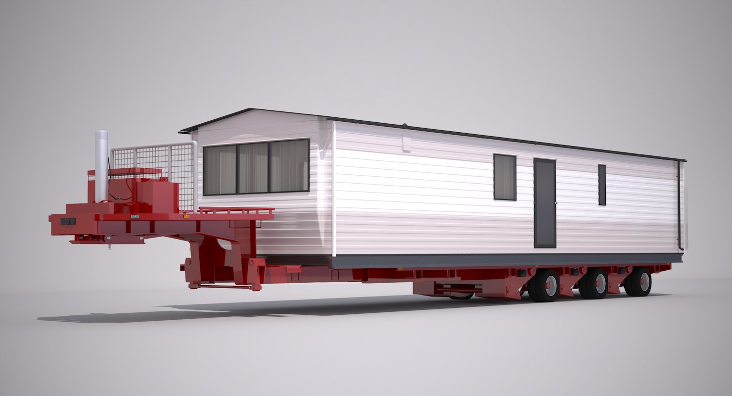 3D model trailer house - TurboSquid 1403979