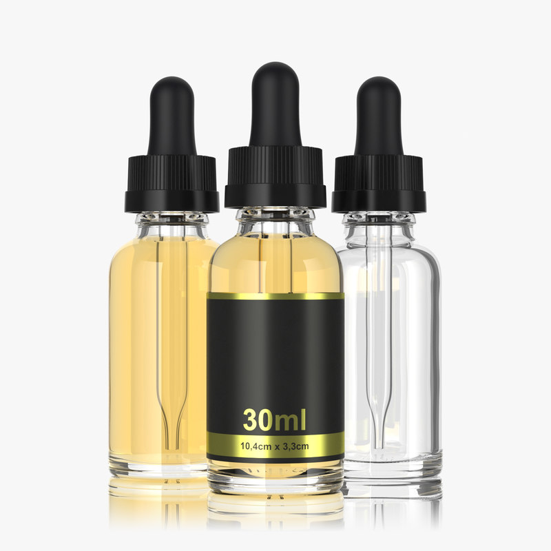 3D 30ml dropper bottle type2 model - TurboSquid 1276202