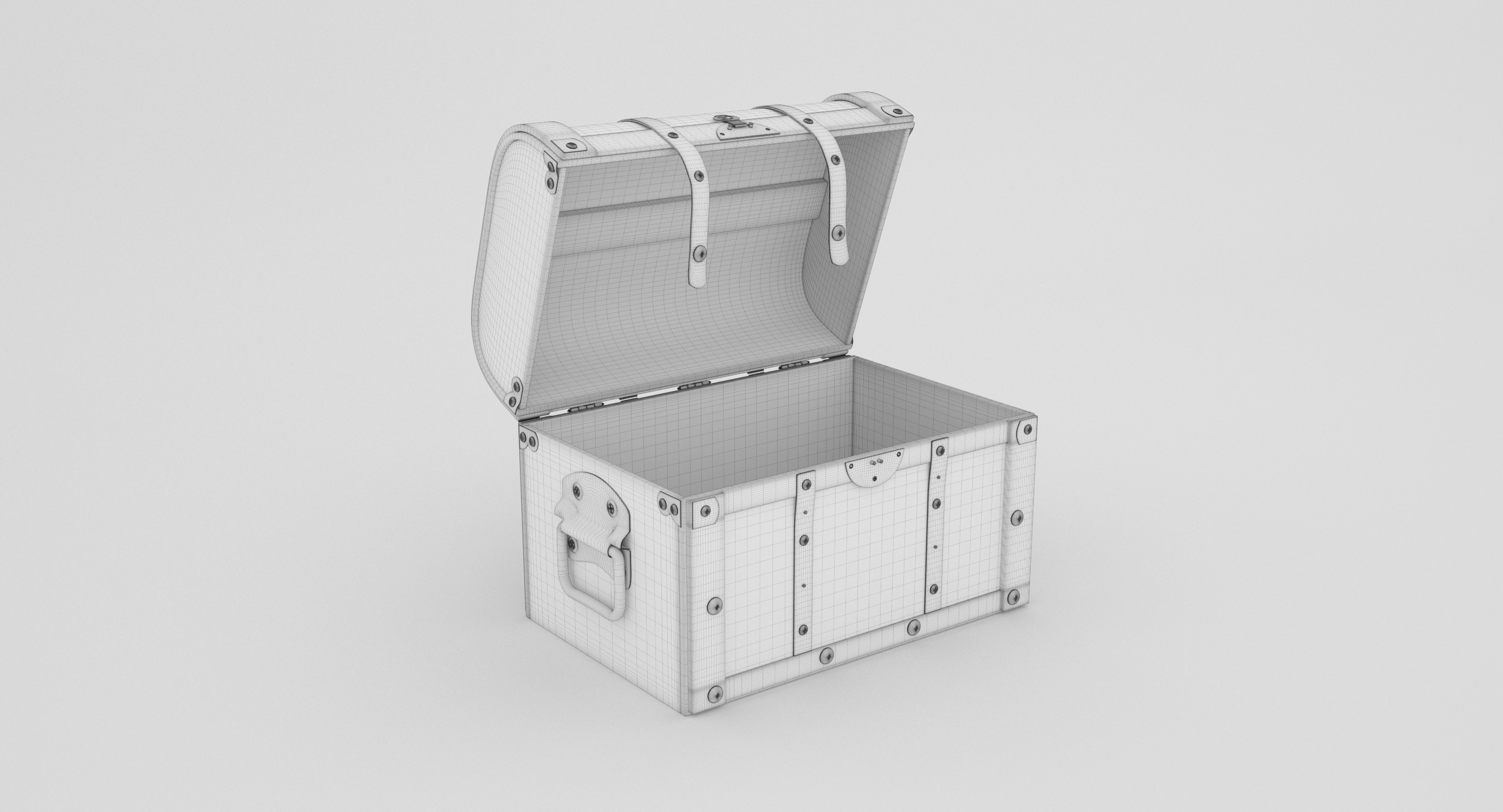 3D pirate chest model - TurboSquid 1404286