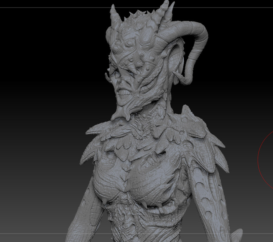 Demon character 3D model - TurboSquid 1404319