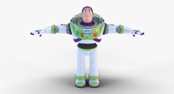 Buzz lightyear model - TurboSquid 1404814