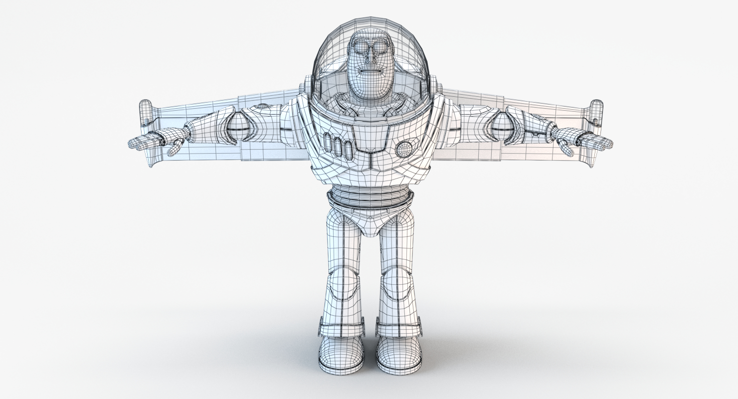 Buzz lightyear model - TurboSquid 1404814