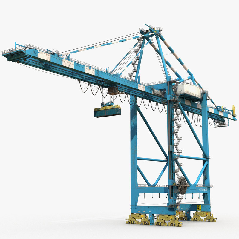 3D model harbor crane - TurboSquid 1402684