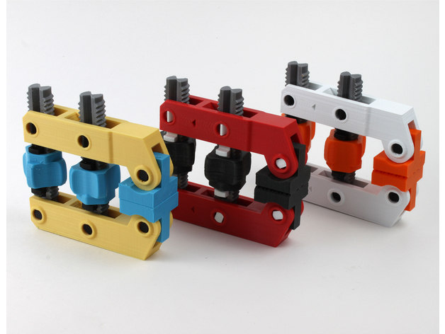 Hand-screw clamp 3D model - TurboSquid 1404610