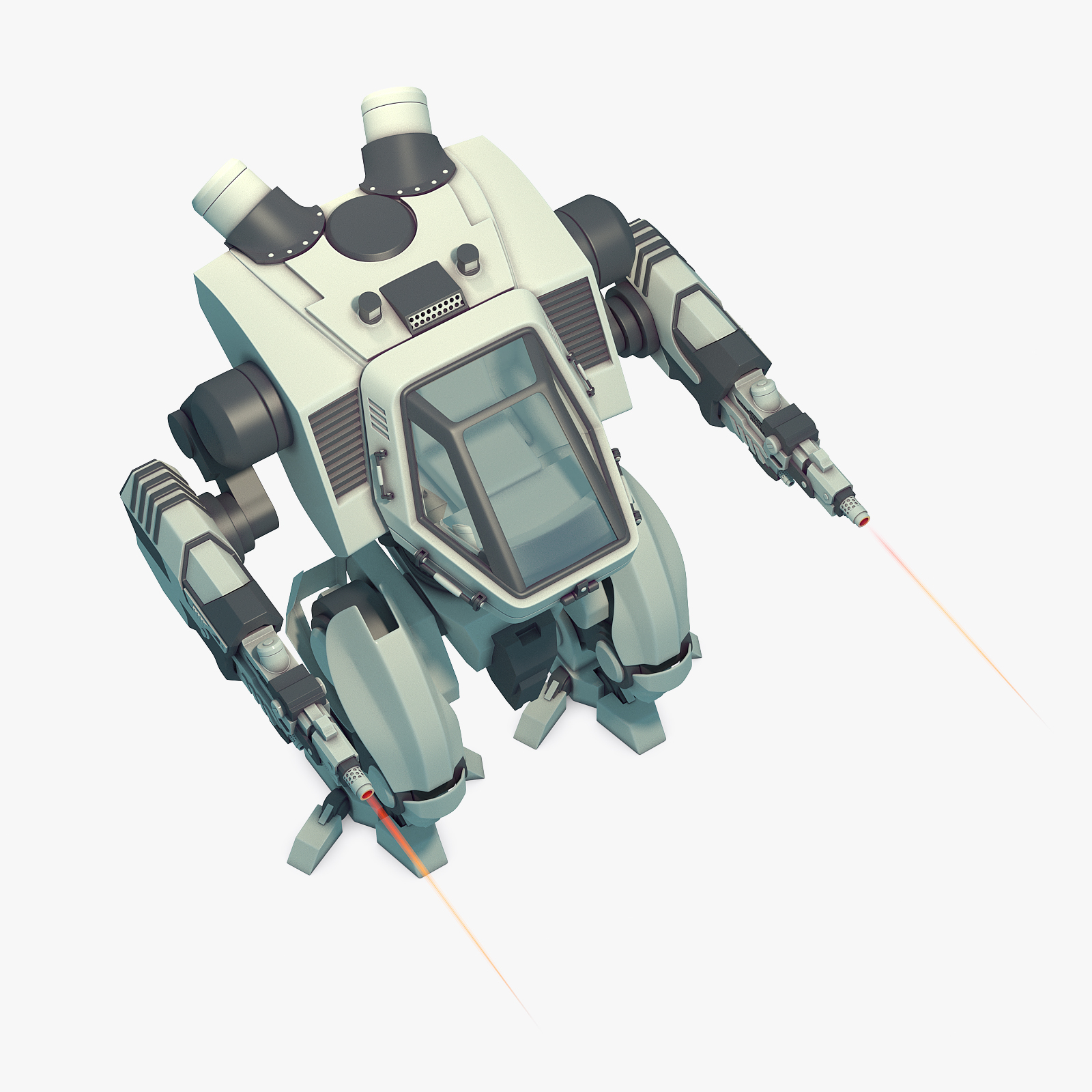 Concept scout robot 3D model - TurboSquid 1404613