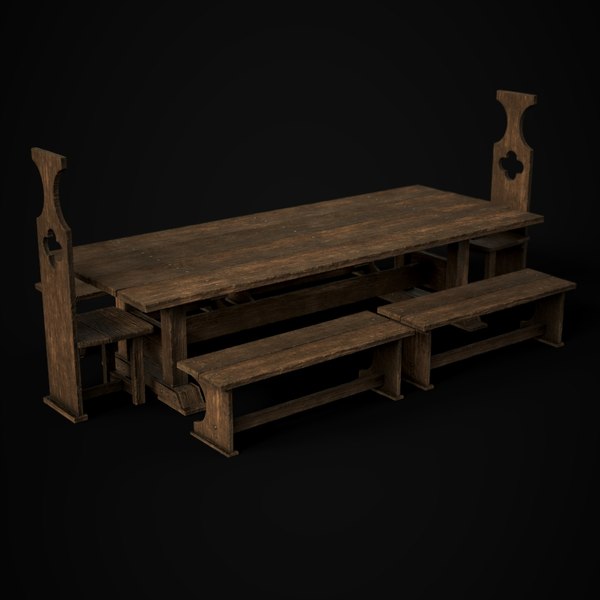 3ds max dining table