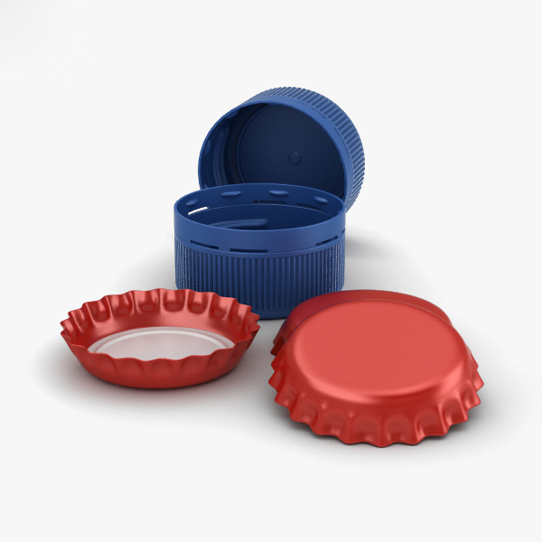 3D cap bottle model - TurboSquid 1404677