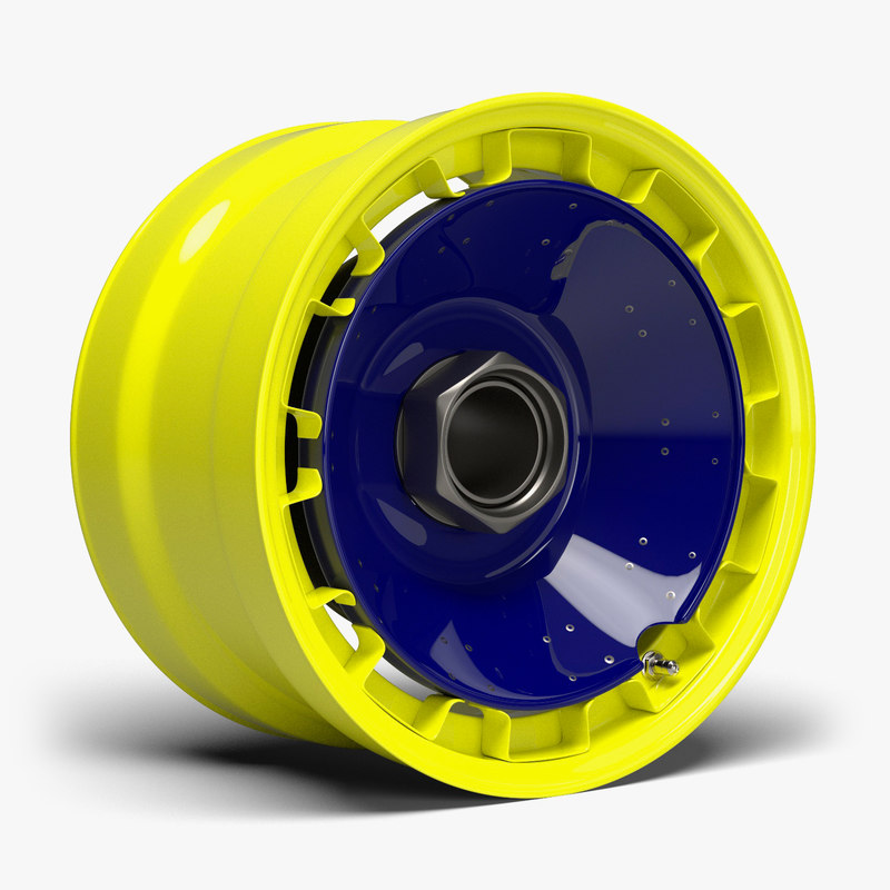 Turbofan racing wheel 3D model - TurboSquid 1406403