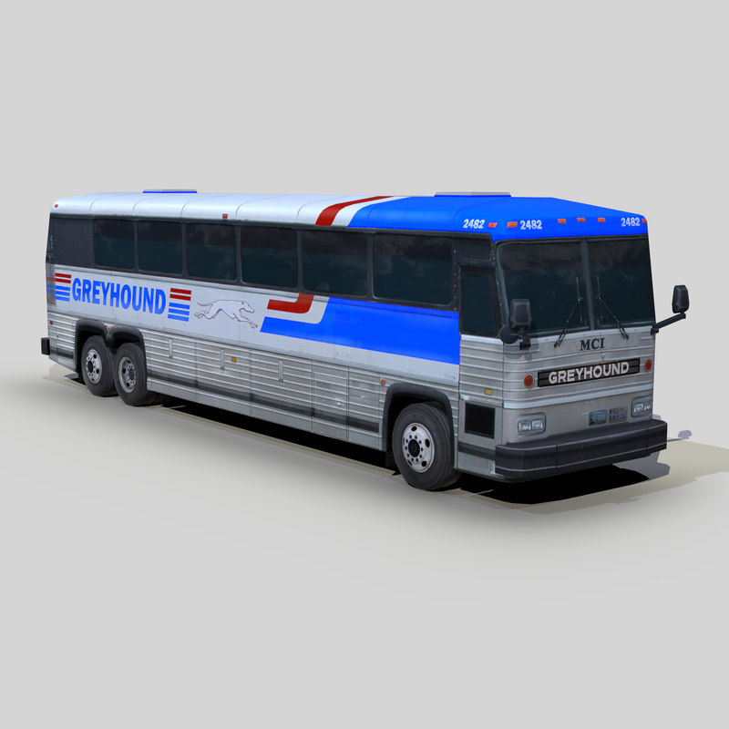Mci mc-12 coach bus 3D model - TurboSquid 1389724