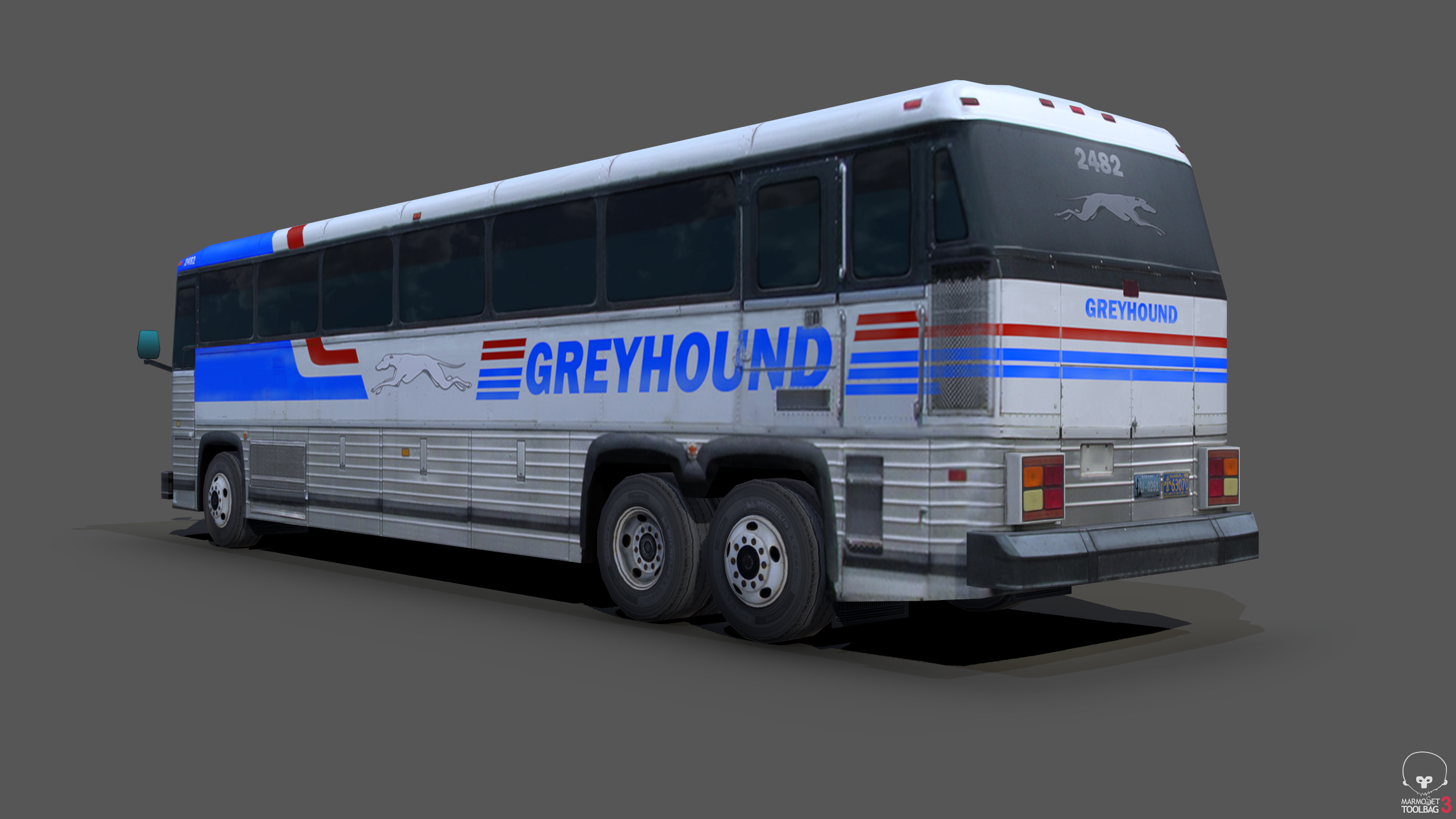 Mci mc-12 coach bus 3D model - TurboSquid 1389724