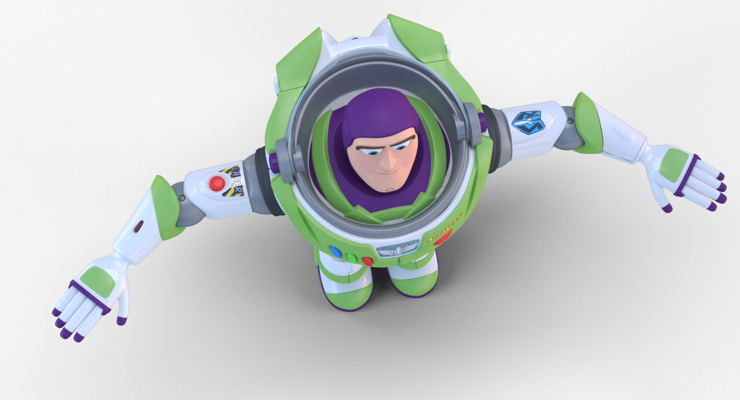 Buzz lightyear model - TurboSquid 1404814